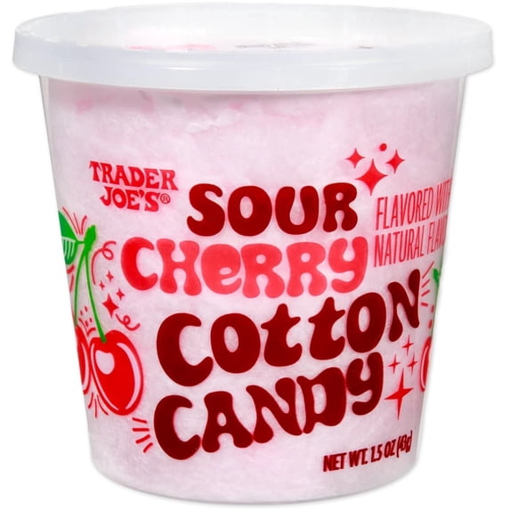Trader Joe's Sour Cherry Cotton Candy - Walmart.com