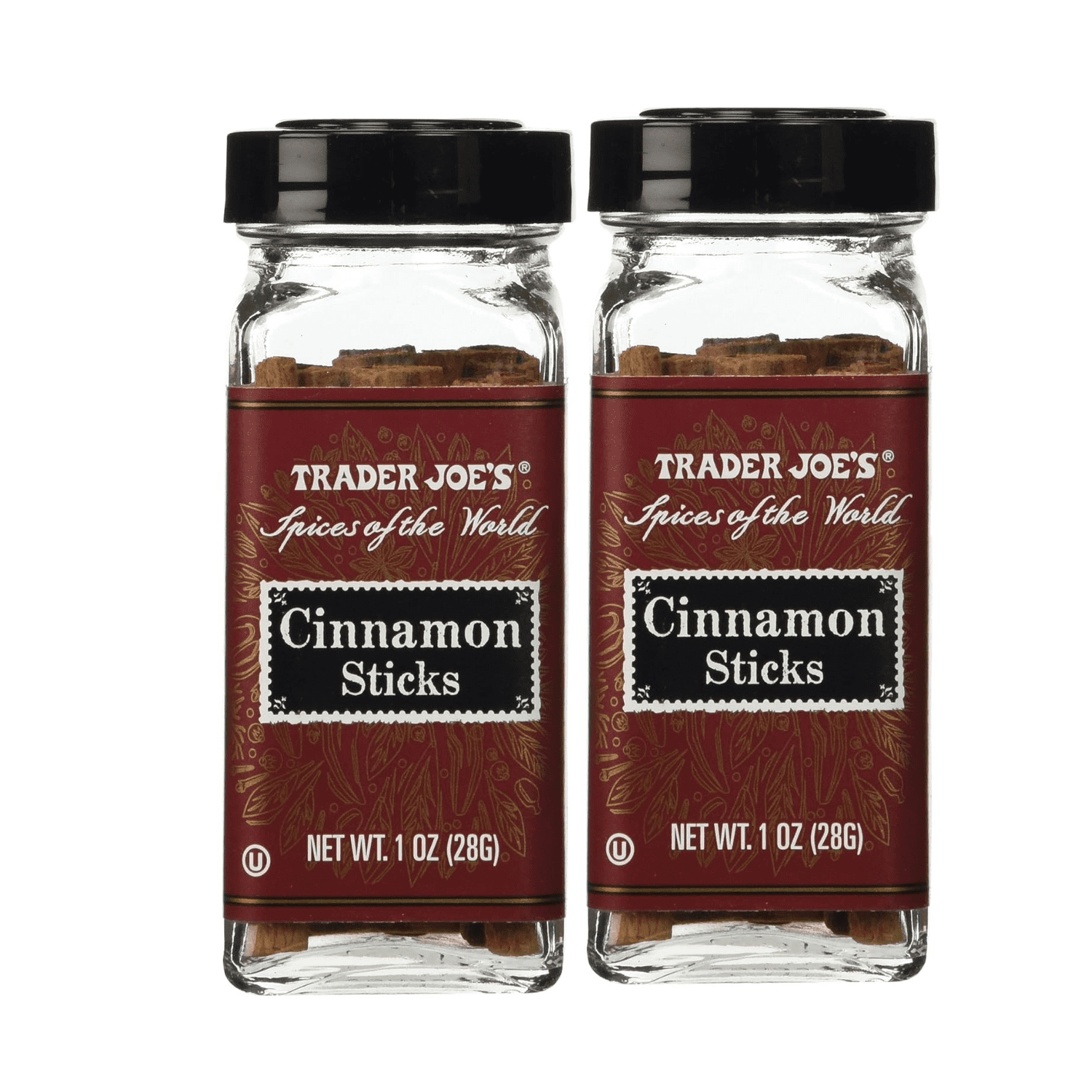 Trader Joe's Spice of the World Cinnamon Sticks 1.0 oz Pack of 2 ...