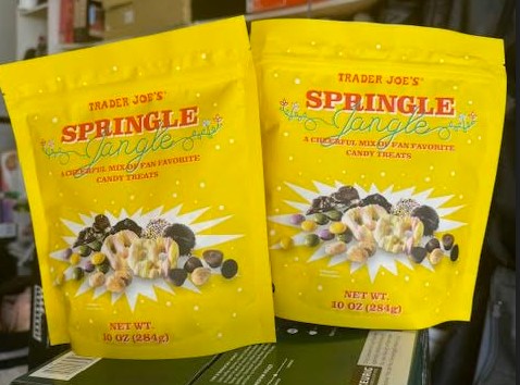 Trader Joe's Springle Jangles, a cheerful mix of fan favorite candy ...