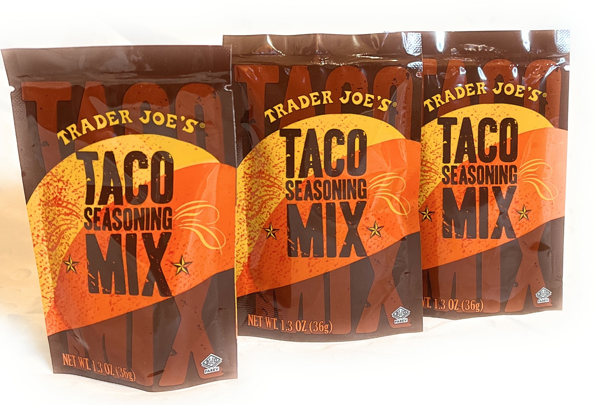 Trader Joe's Spice Taco Seasoning Mix 1.3 Oz (Pack of 3) - Walmart.com