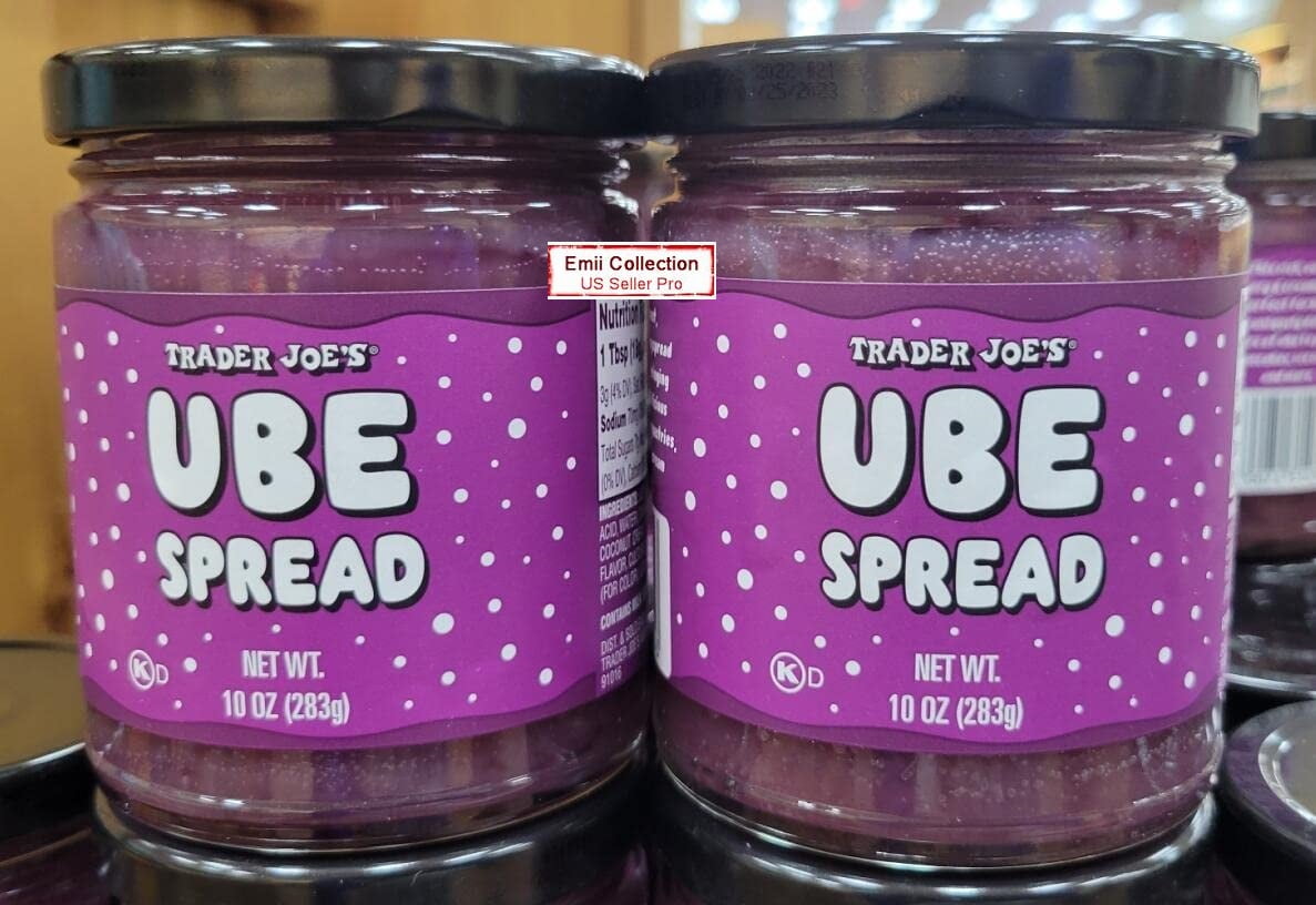 Trader Joe's UBE Spread 10oz 283g (2 Jars) - Walmart.com