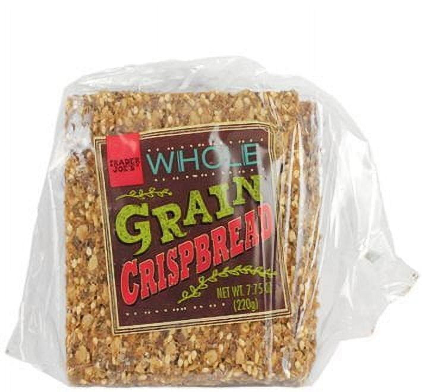 Trader Joe's Whole Grain Crispbread 7.75 Oz (1 pack) - Walmart.com