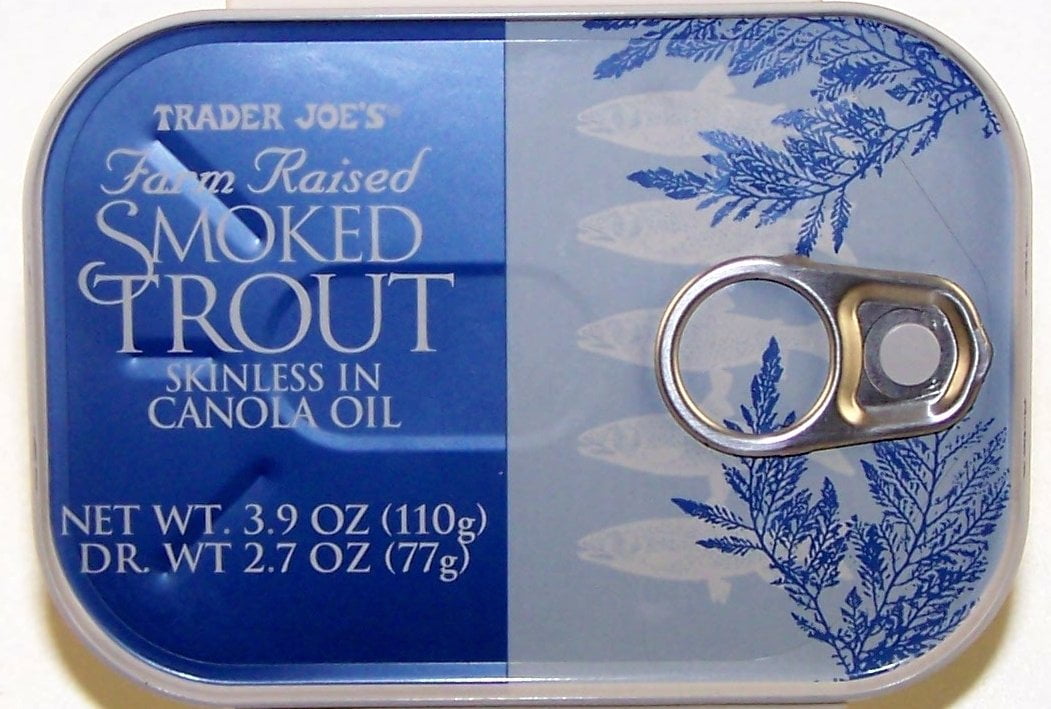 Trader Joes Farm Raised Smoked Trout Skinless in Canola Oil – (3 Pack) - Walmart.com