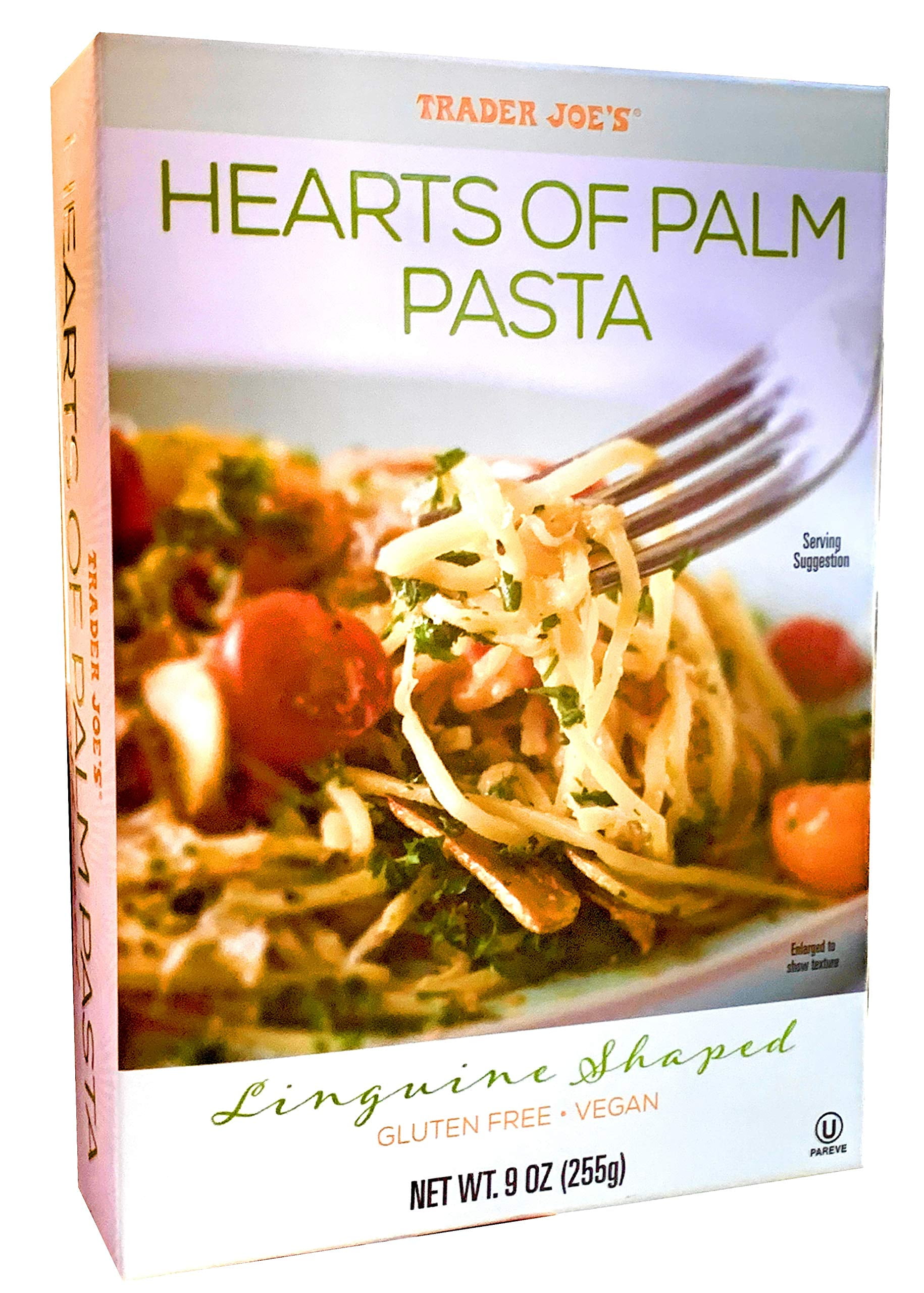 Trader Joes Hearts Of Palm Pasta, Linguine Shaped, Gluten Free, Vegan, 9 Ounces (255 Grams ...