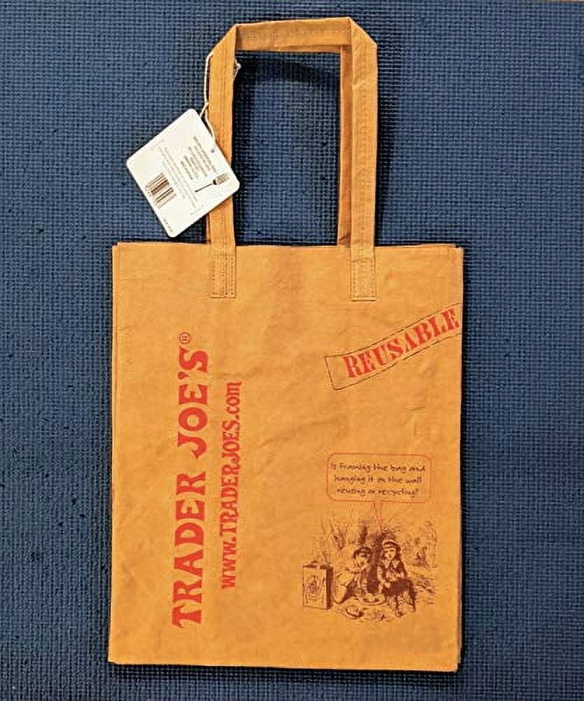 Trader Joes Washable Paper Grocery Reusable Eco Bag - Walmart.com