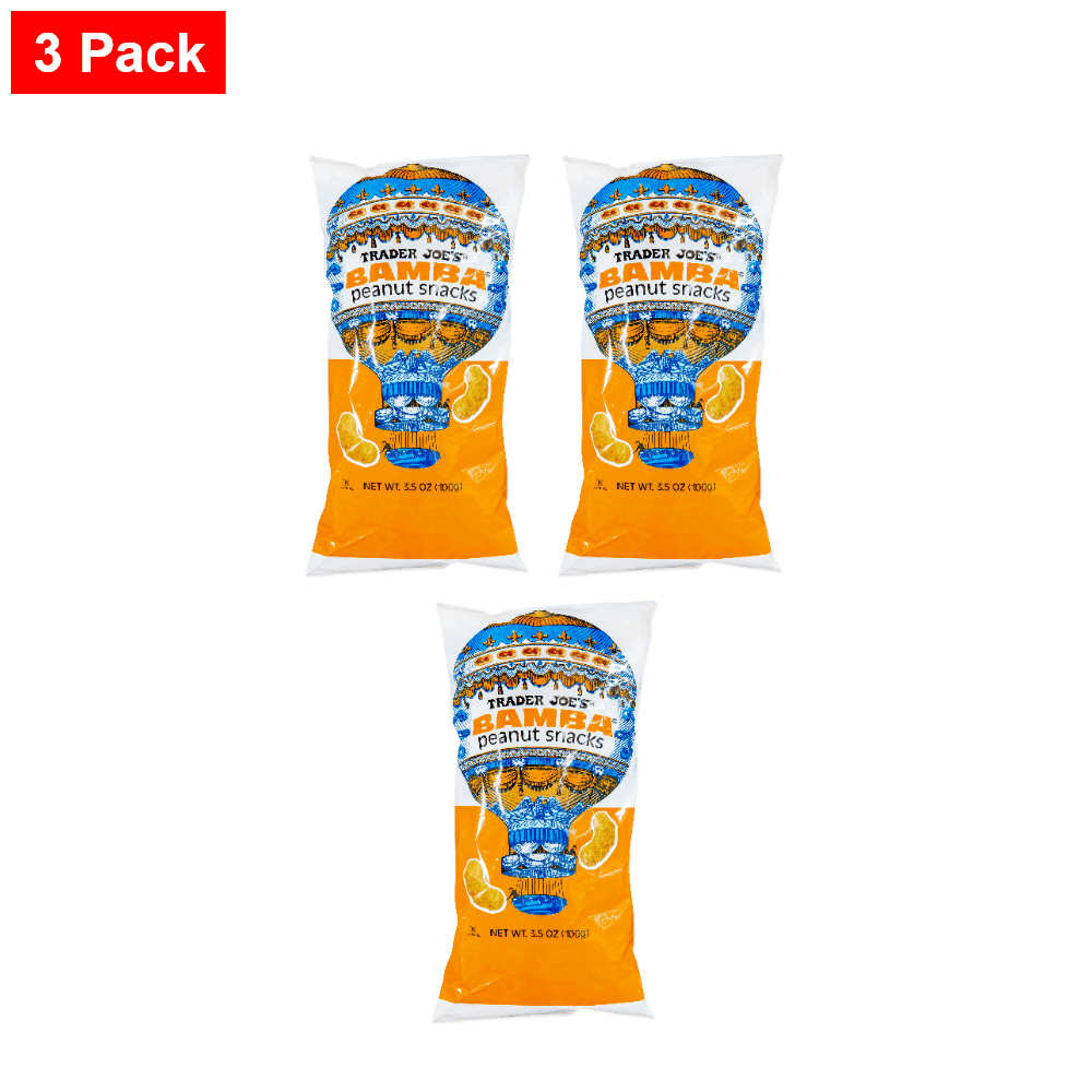 Trader joe's Bamba Peanut Snacks 3.5 Oz - 3 Pack - Walmart.com