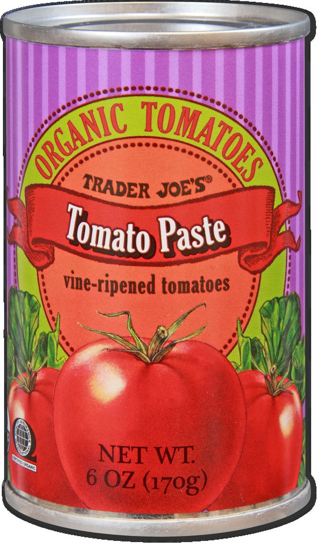 Trader joe's Organic Tomato Paste 6 Oz - 1 Pack - Walmart.com