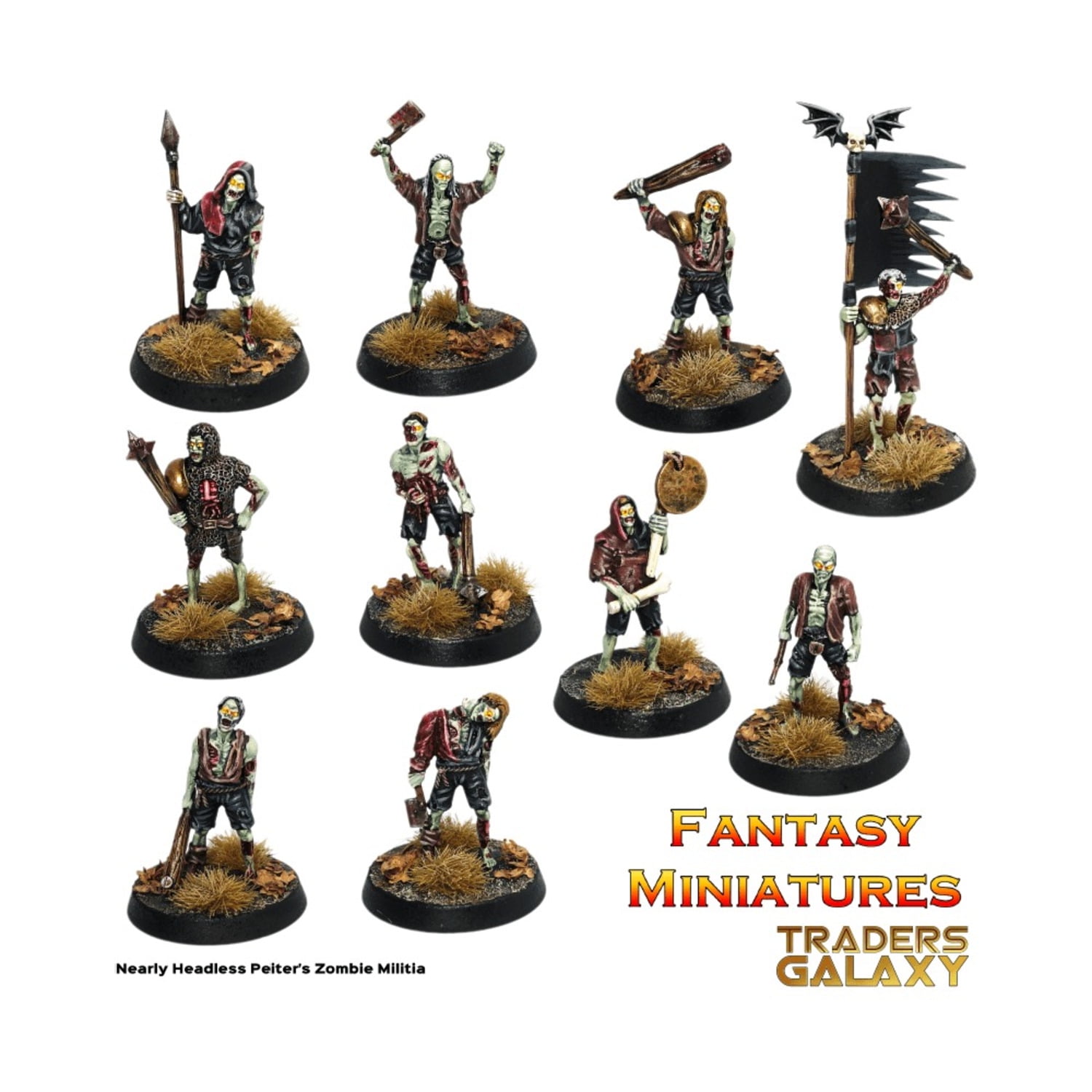 Trader's Galaxy Zombie Militia New - Walmart.com
