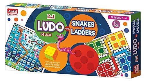 Traders 2-In-1 Ludo Set Strategy Educational Family Funtime Snakes ...