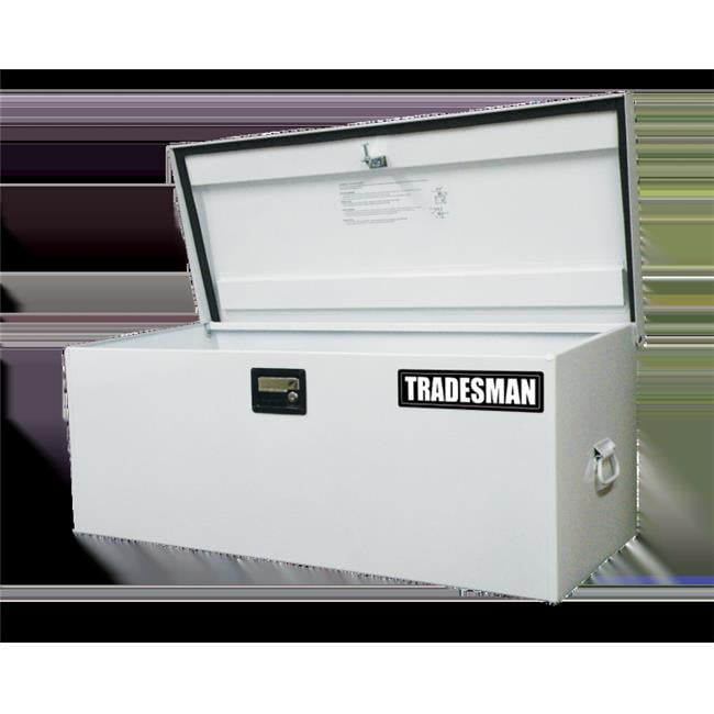 Tradesman 88048 42.75 in. Light Duty & Large Steel Job Site Box & Chest ...