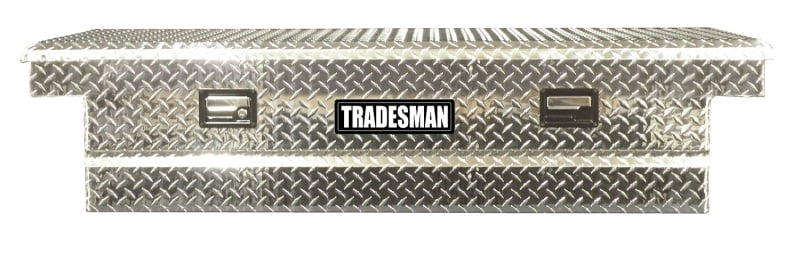 Tradesman Aluminum Economy Cross Bed Truck Tool Box (60in.) - Brite ...