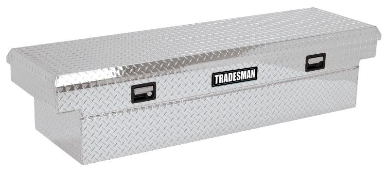 Tradesman Aluminum Single Lid Cross Bed Truck Tool Box (70in.) - Brite ...