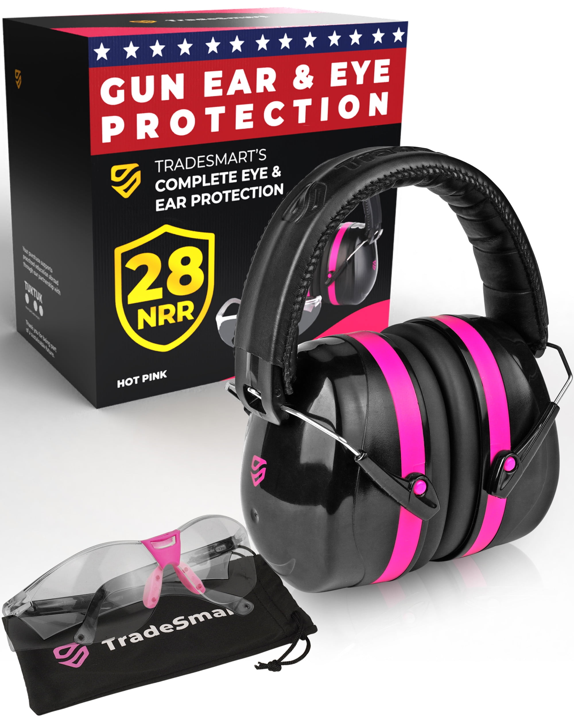 Tradesmart Hearing Protection for Shooting Range - Ear and Eye ...