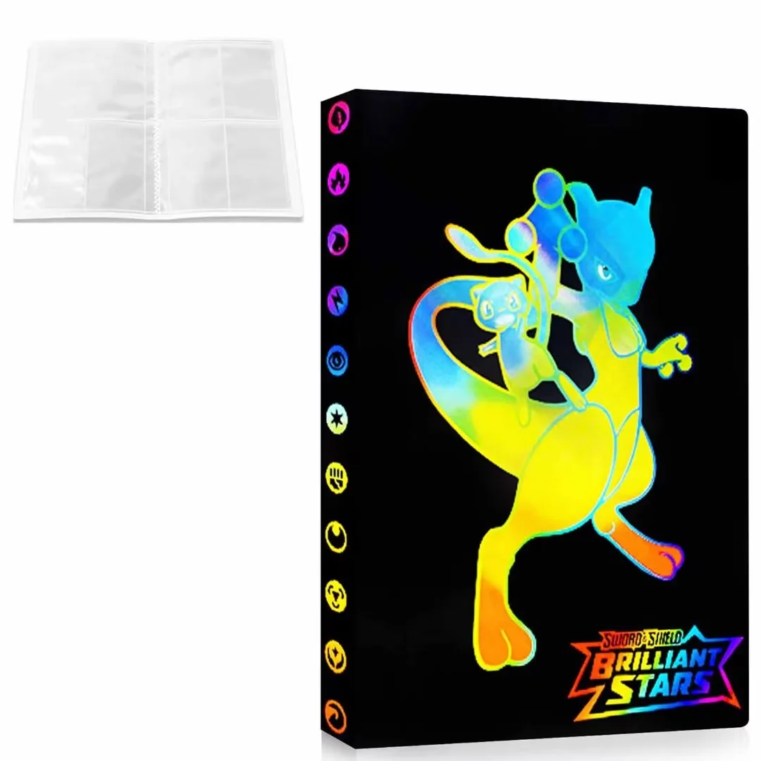 Trading Card Albums,4 pocket Trading Card Binder Folder Holder Album ...