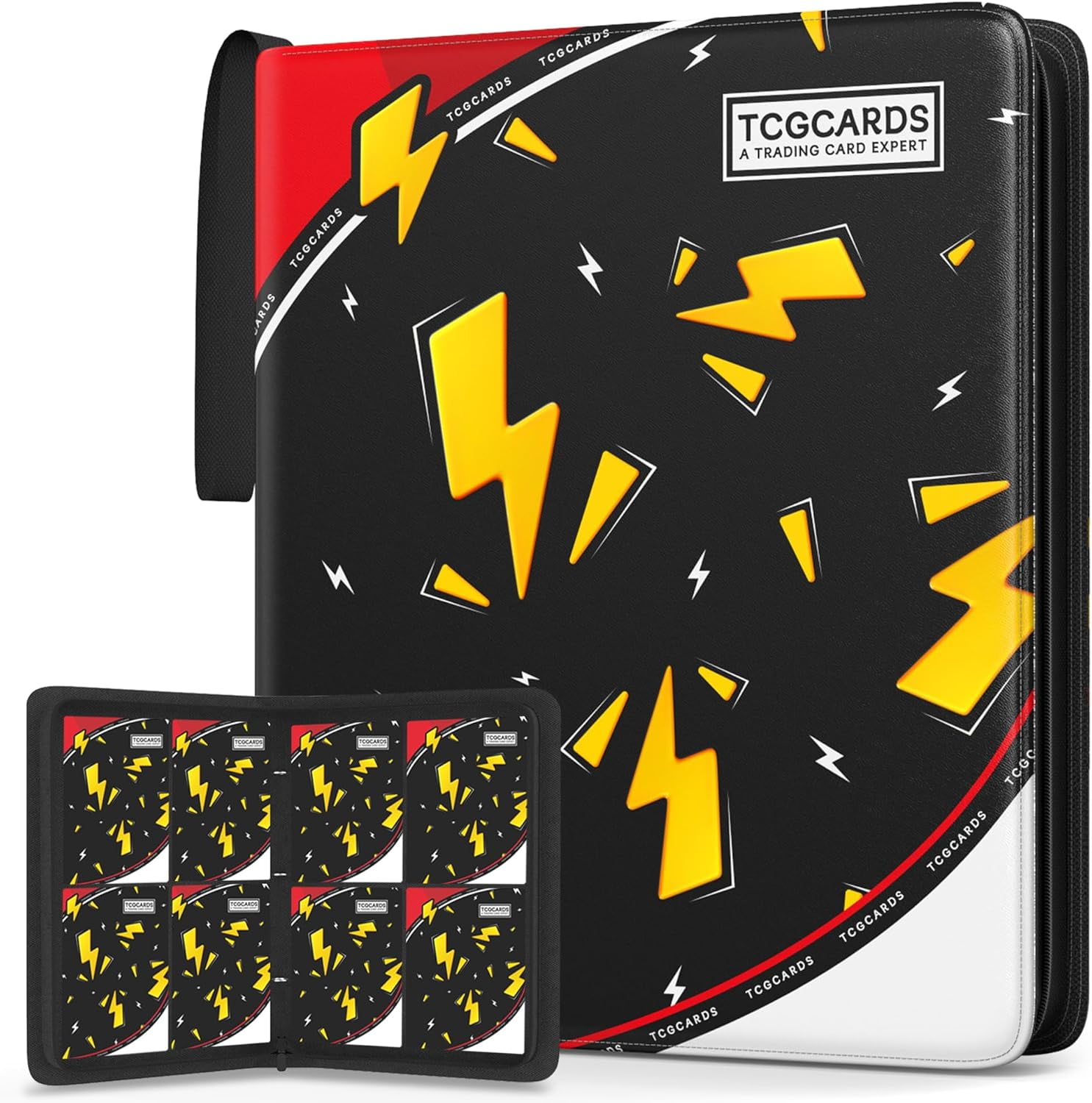 Trading Card Binder 4 Pocket,Card Binder 400 Pockets,Card Book Holder ...