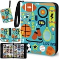 Olexman 9-Pocket Trading Card Binder, Album Book Holder with Sleeves ...