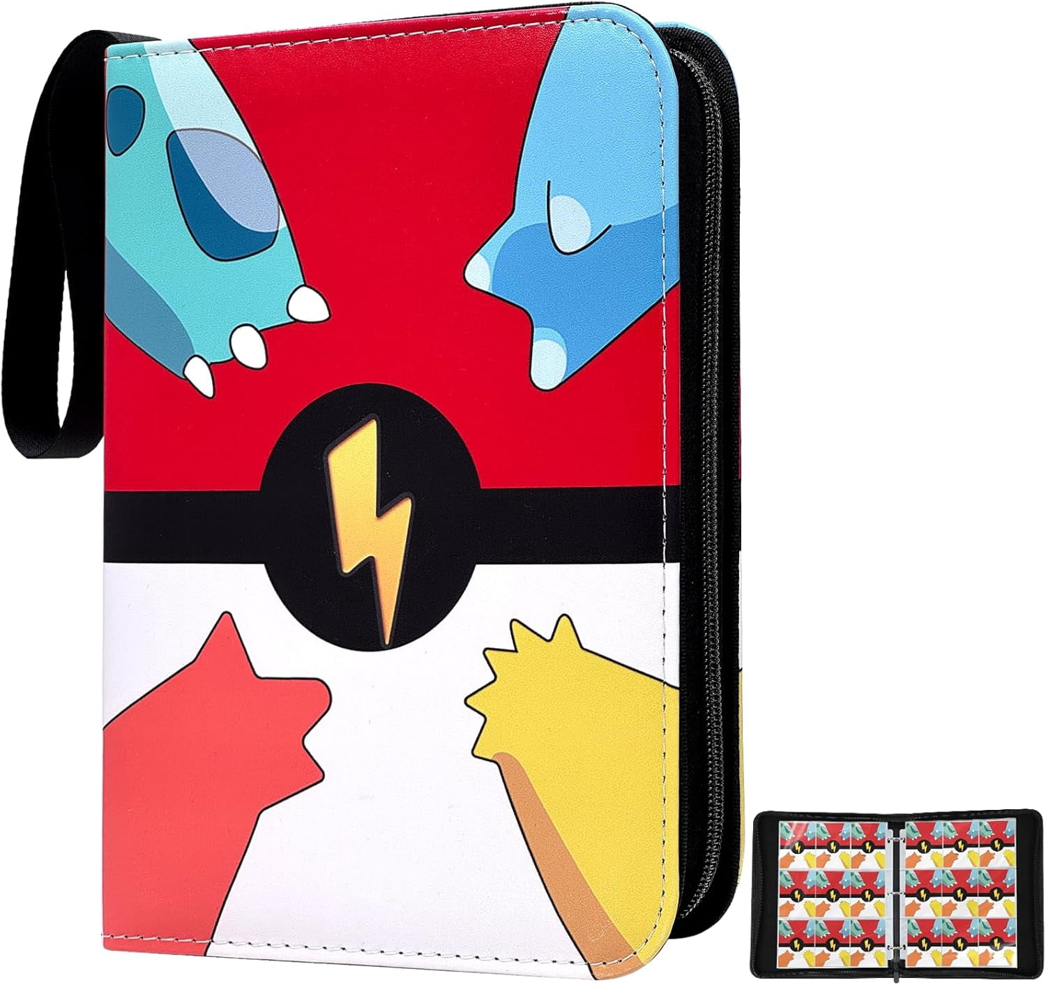 Trading Card Binder 9 Pocket Card Binder 900 Pockets Card Book Holder ...