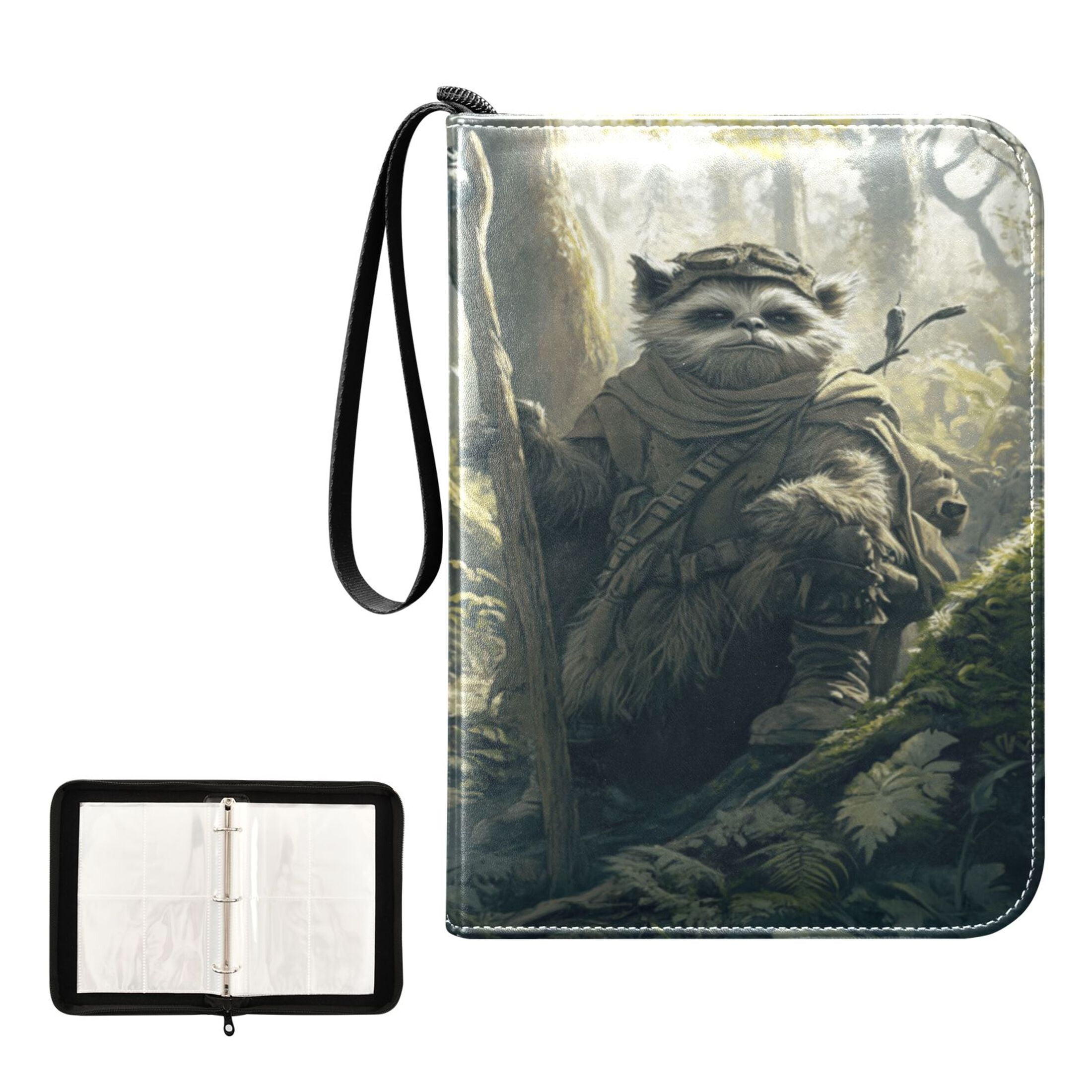 Trading Card Binder Album 400 Pockets 50 Removable 4-Pocket Pages ...