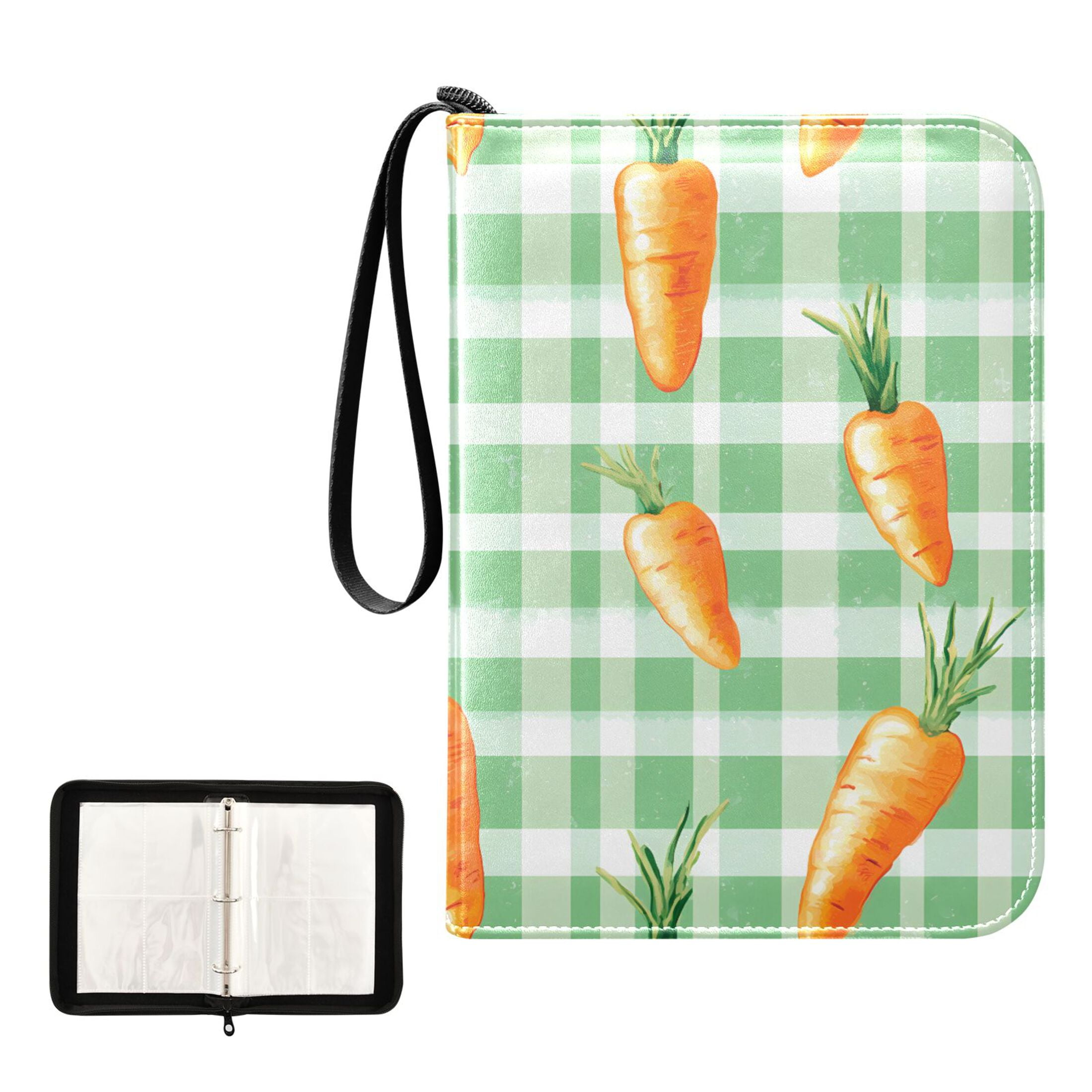Trading Card Binder Album 400 Pockets 50 Removable 4-Pocket Pages ...