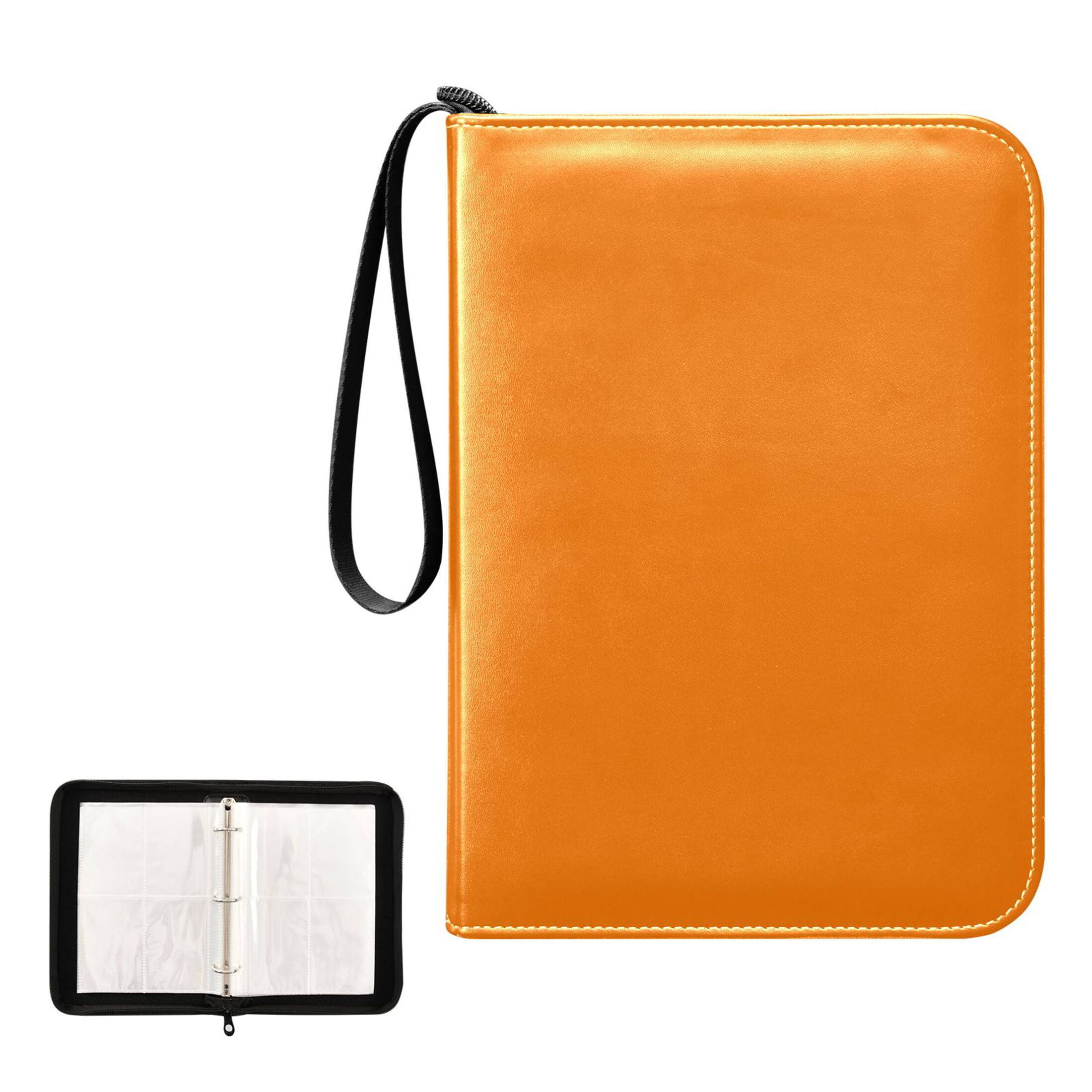 Trading Card Binder Album 400 Pockets 50 Removable 4-Pocket Pages ...