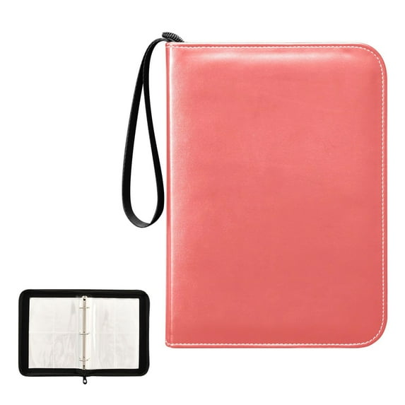 Trading Card Binder Album 400 Pockets 50 Removable 4-Pocket Pages ...