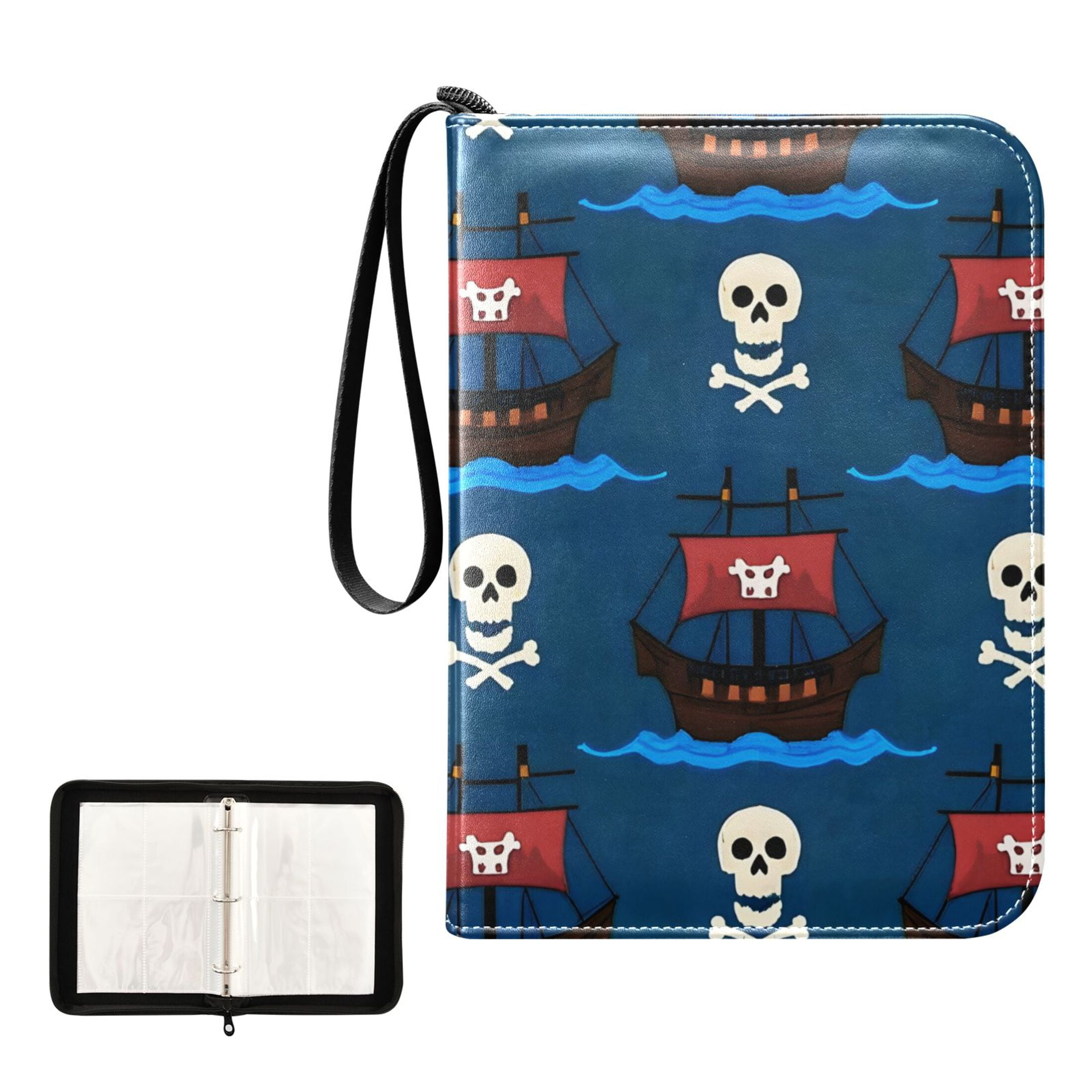 Trading Card Binder Album 400 Pockets 50 Removable 4-Pocket Pages ...