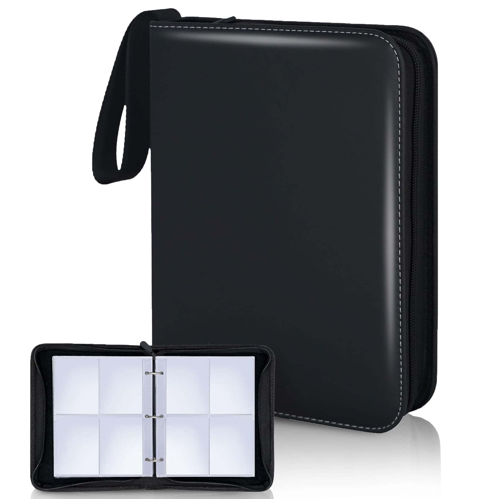 Trading Card Binder with 720 Side Loading Pockets,9 Pocket Trading Card ...