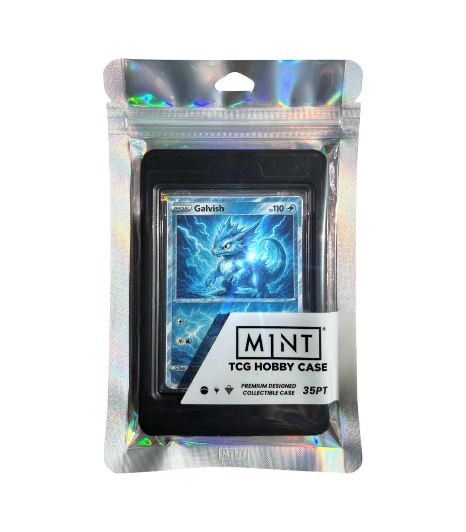 M1NT TCG Card Hobby Case 35pt – Magnetic Slide-Lock Card Holder (Black ...