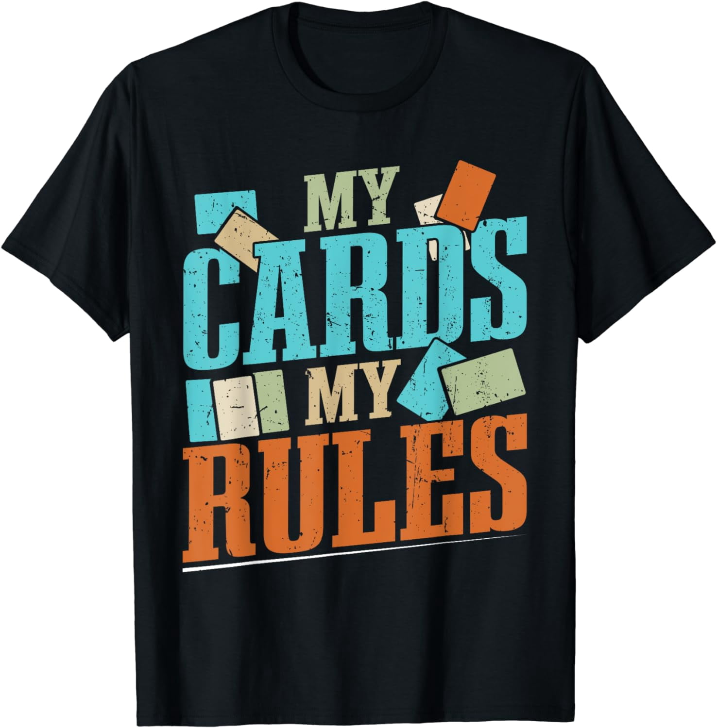 Trading Card Collector My Cards, My Rules TCG T-Shirt - Walmart.com