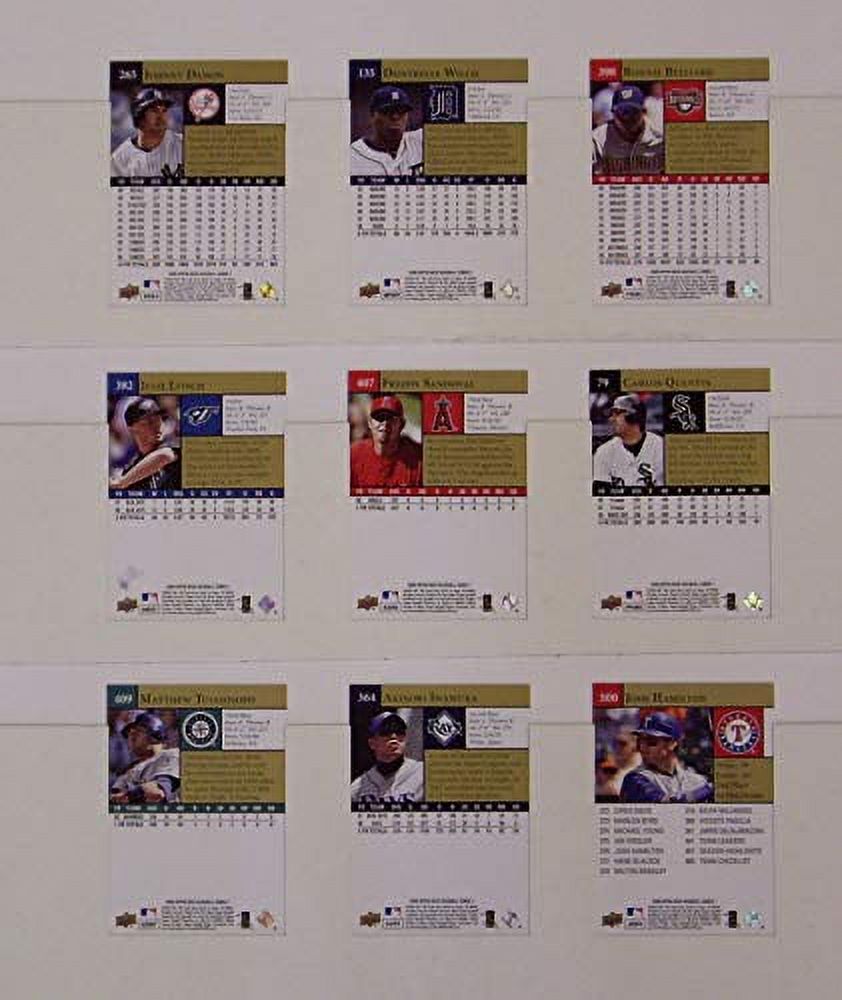 Trading Card Display Frame for 9 Cards with Black Matting and Brushed ...