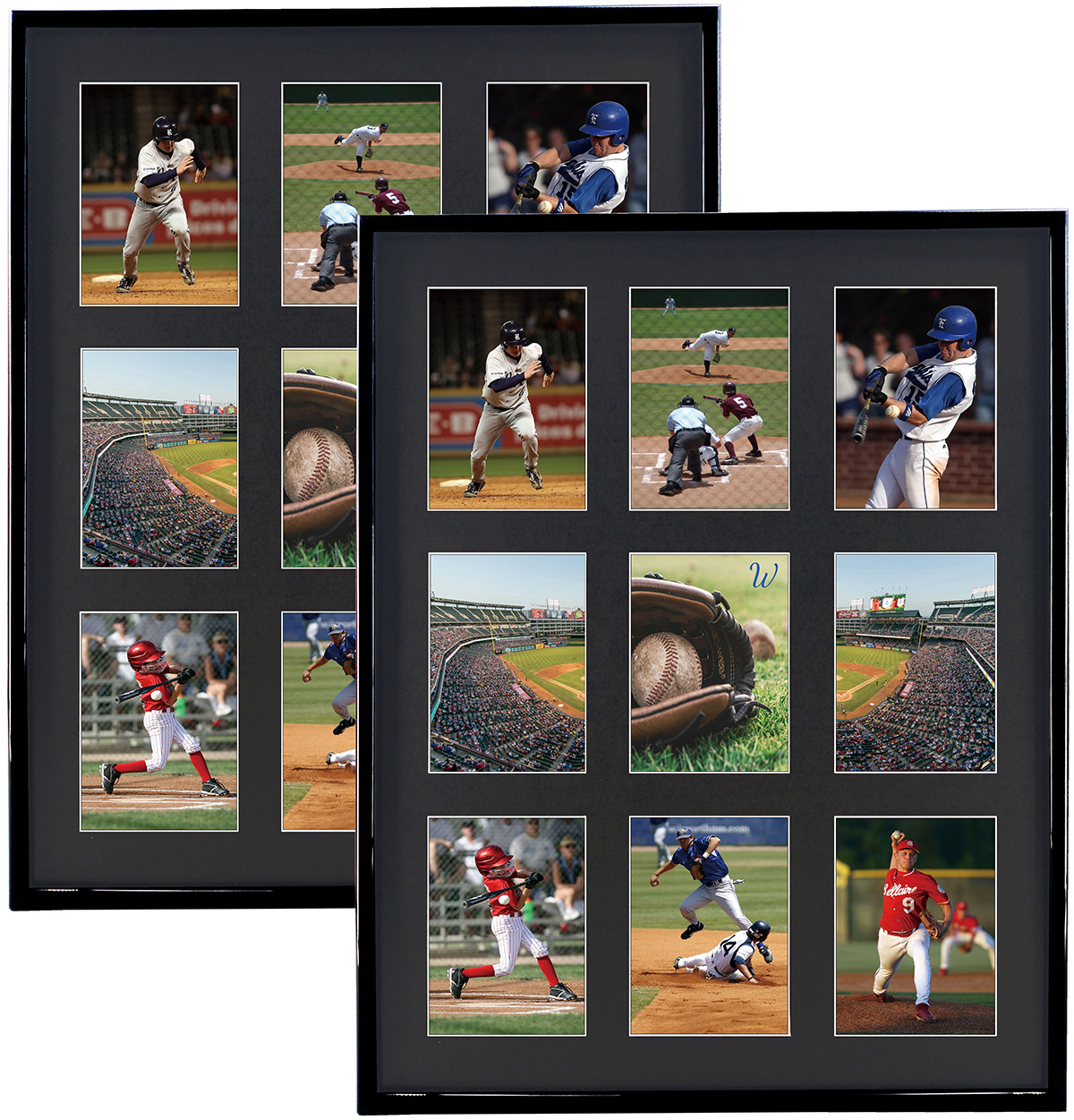 MCS Collector Cards Display Frame - 16 in x 20 in - 20 Cards - Walmart.com