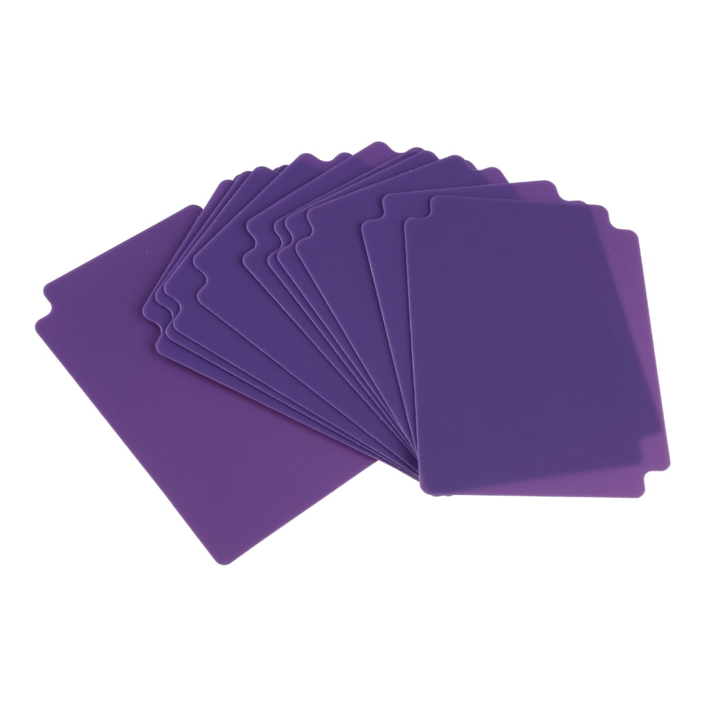 Trading Card Divider Plastic Divider Cards in 12 Colors, Multicolor ...