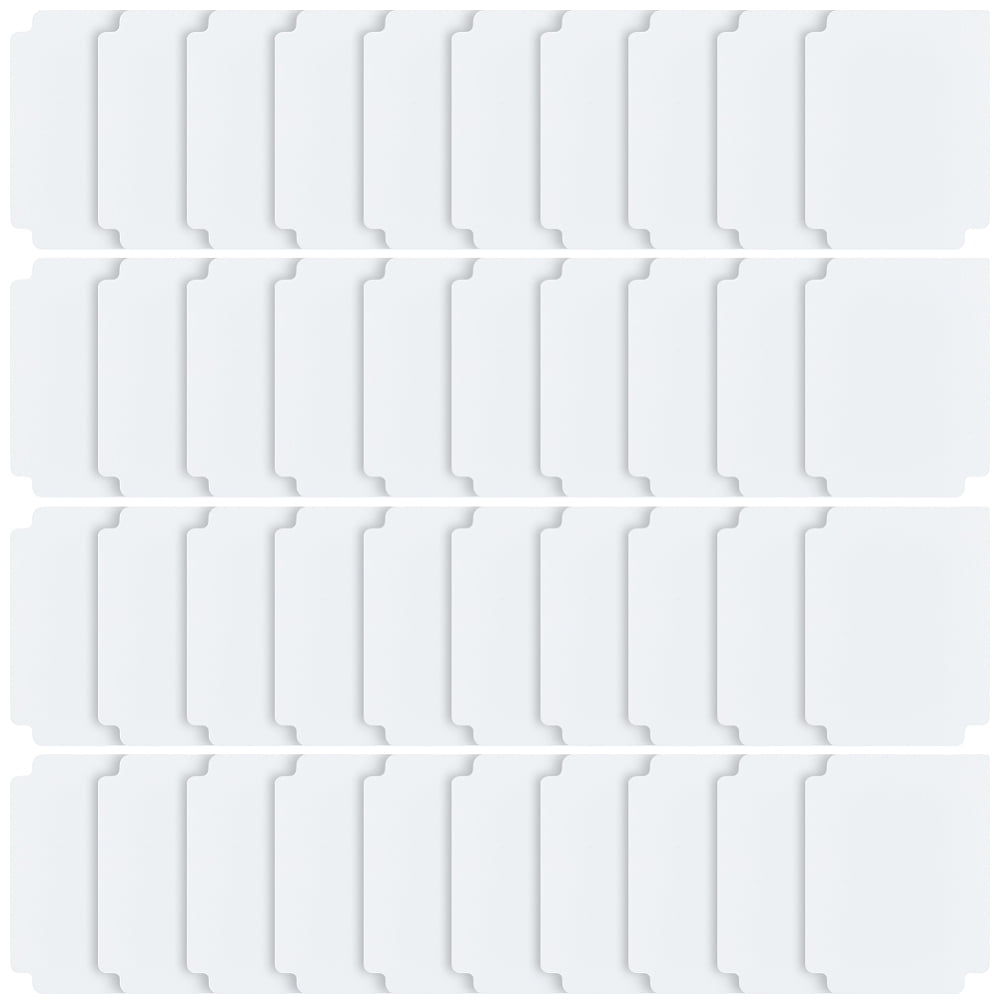 Trading Card Dividers White Card Separator Card Sorting Tray Plastic ...