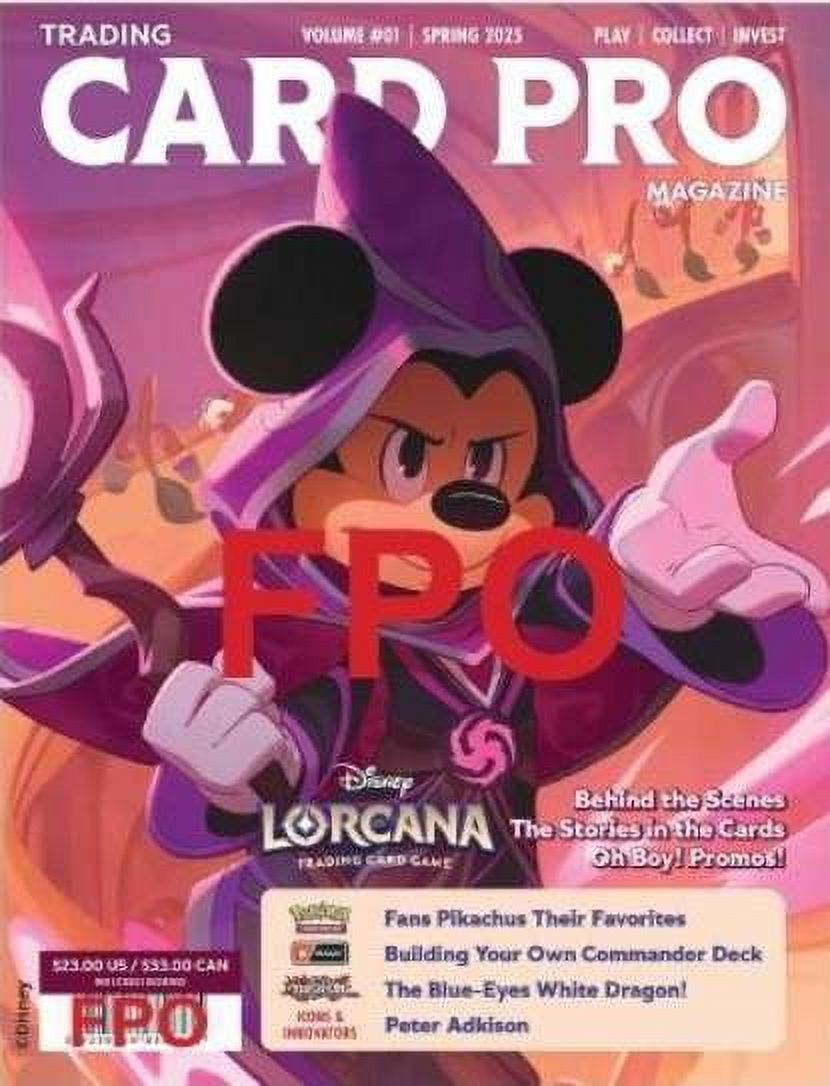 Trading Card Pro Issue #1 Magazine (Includes Pokemon Booster Pack ...