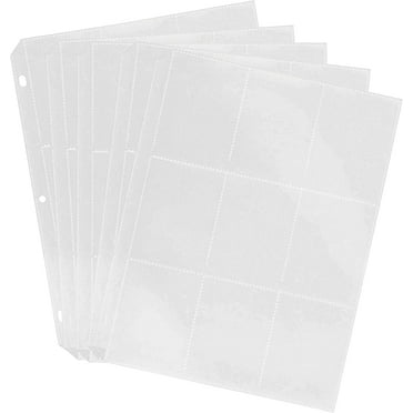 Black Duck Brand 9-Pocket Trading Card Protector Sheets - 50 Pages, 3 ...