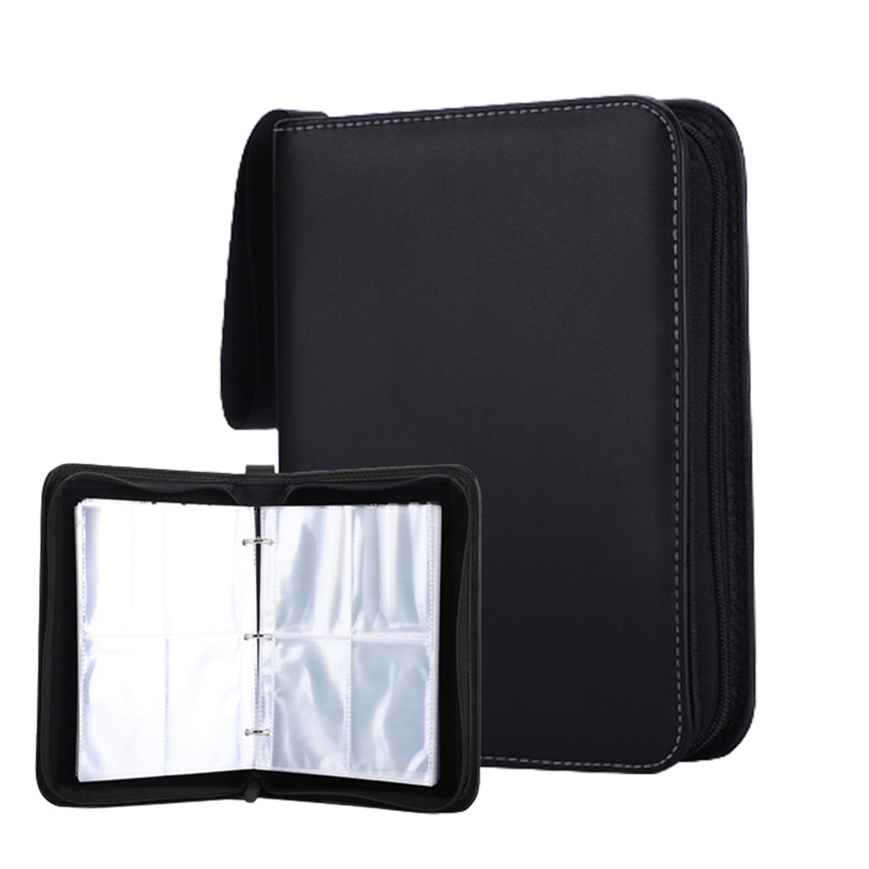 4-Pocket Black Card Binder, 400Pockets, Top Loader, Trading Card ...