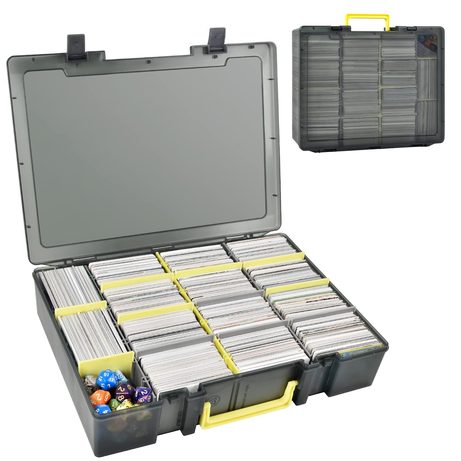 Walmart Trading Card Container, Plastic Case for 2300+ Cards, Sports ...
