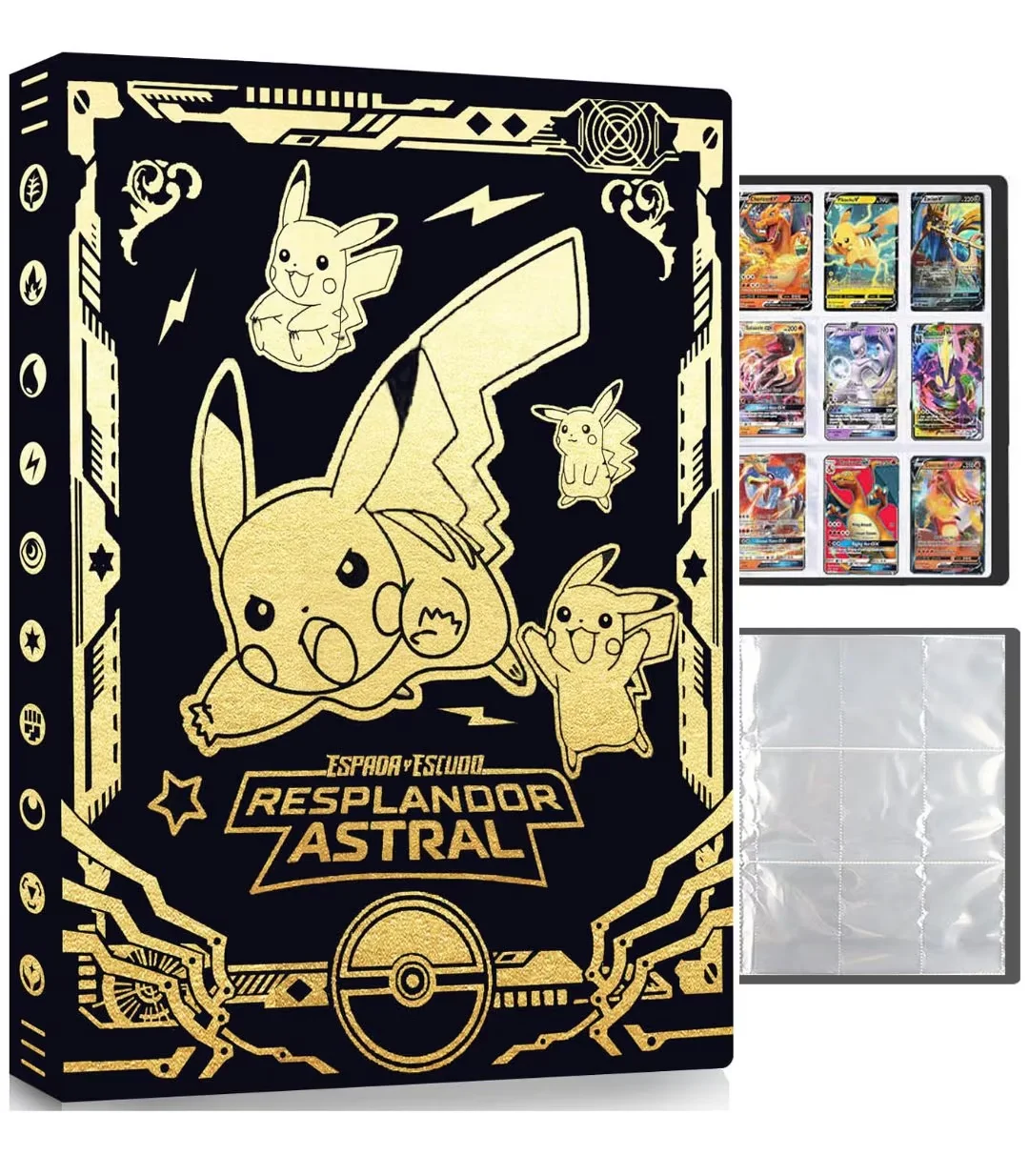 Trading Card binder, Card Folder, Album with Collection Cards,9-Pockets ...