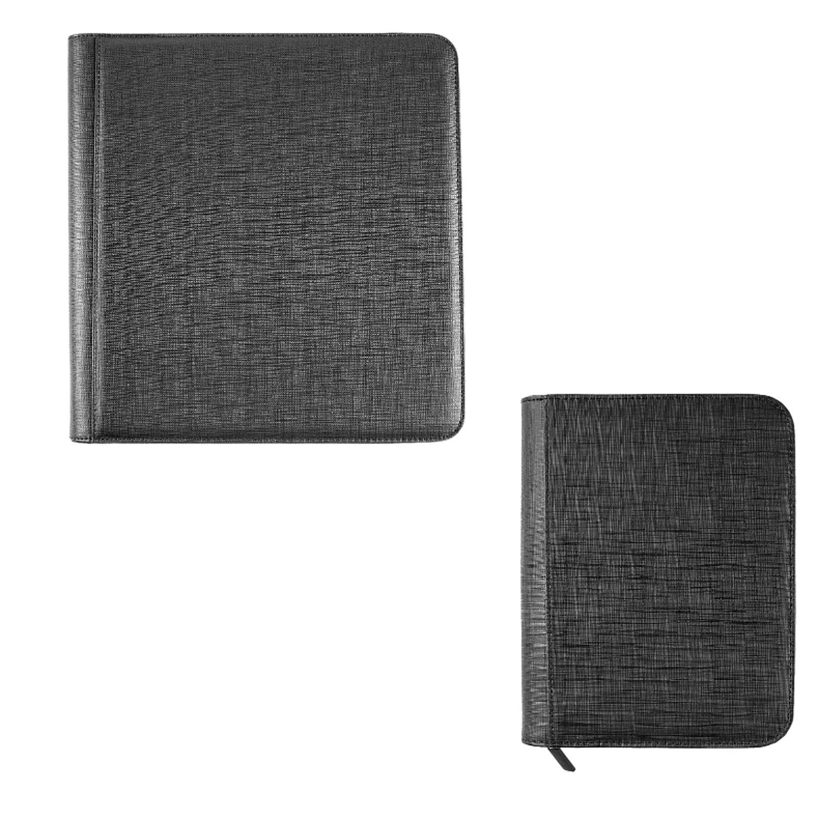 Trading Cards Album Binder Zipper PU Leather Card Separator for Games ...