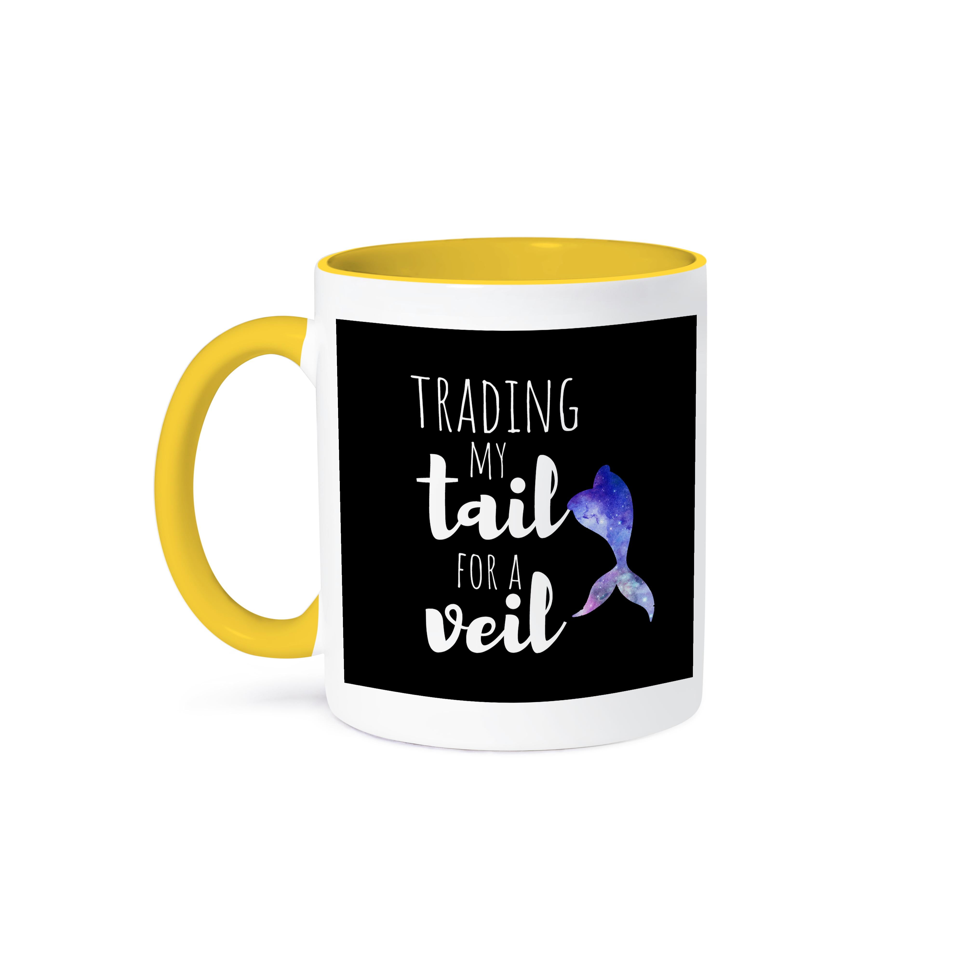 3drose, Trading My Tail for a Veil. White Lettering and Purple Mermaid ...
