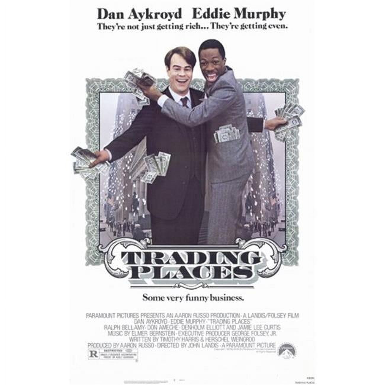 Trading Places Movie Poster - 11 x 17 in. - Walmart.com