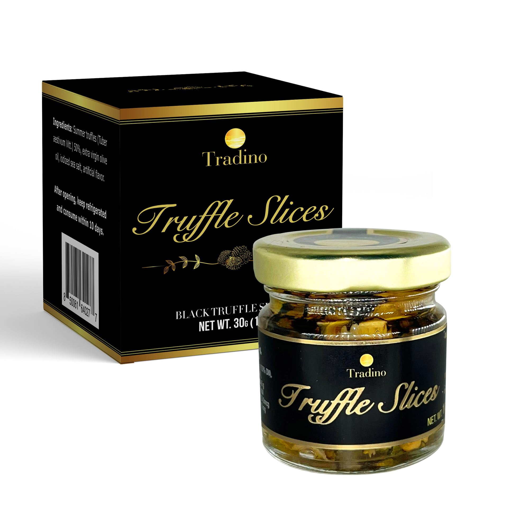 Tradino Premium Black Truffle Slices | KKS1 Fresh Black Truffle ...