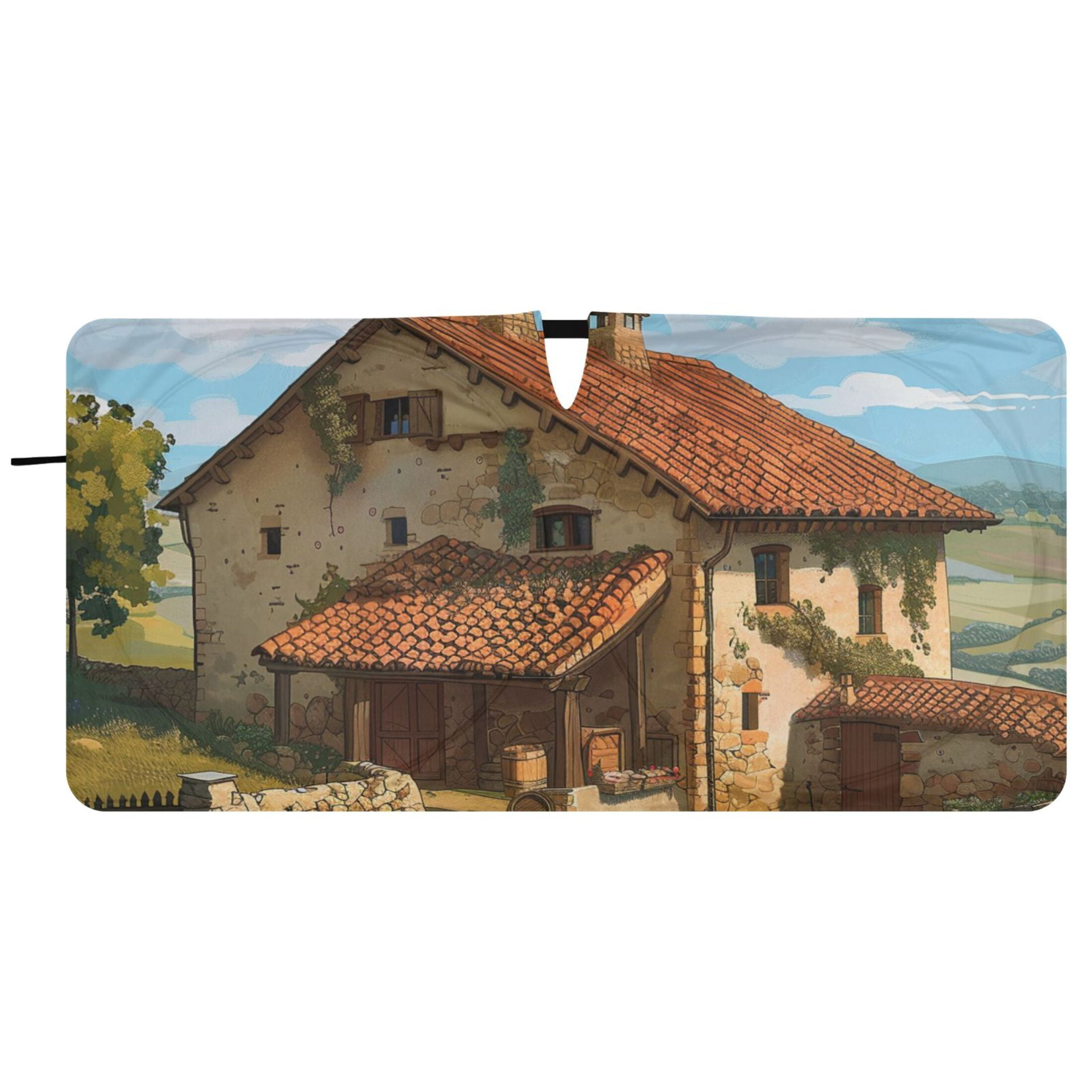 Tradition Farmhouse Car Windshield Sun Shade Foldable Front Window ...
