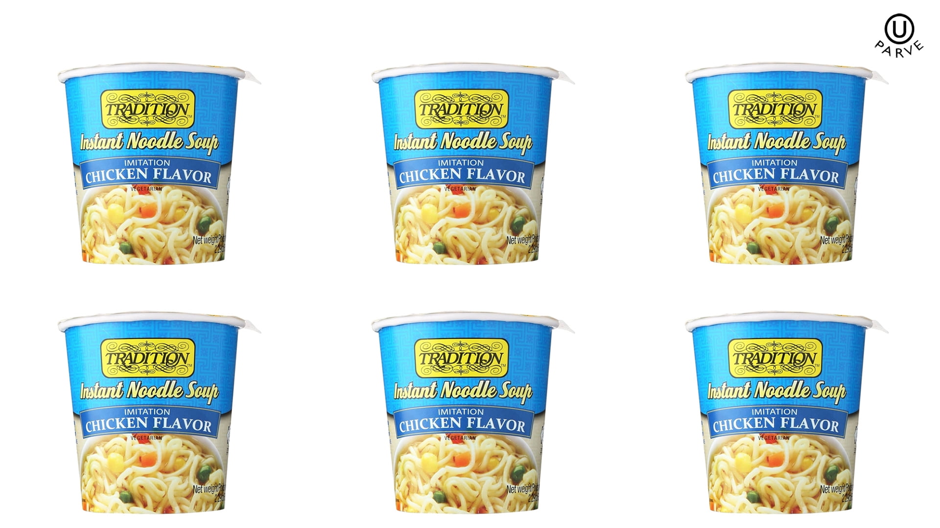 Tradition Noodle Soup Imitation Chicken Flavor 2.29oz, OU Kosher, Parve ...