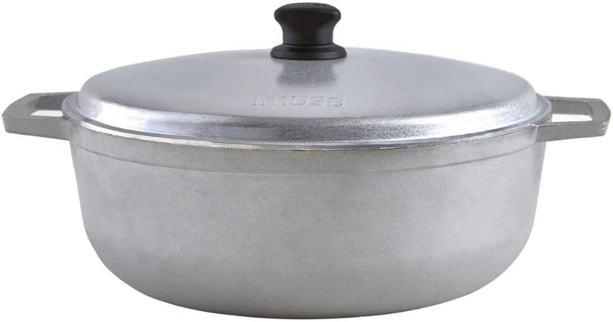 Traditional Aluminum Colombian Natural Caldero Cookware, 3.7 Quart ...
