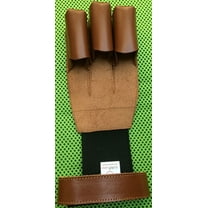 Genuine Leather Traditional Archery Shooting Leather Glove, Durable ...