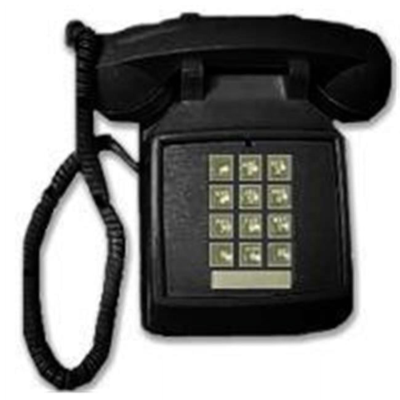 Traditional Basic Desk Phone - Black - Walmart.com
