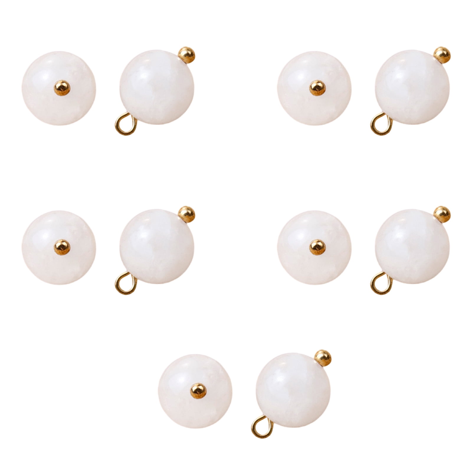 Traditional Bead Button Chinese Dress Accessory Ornamental Closure Bead ...