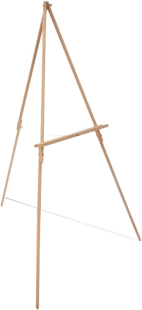 Traditional Beechwood Wooden Easel Stand for Sign - Lightweight ...