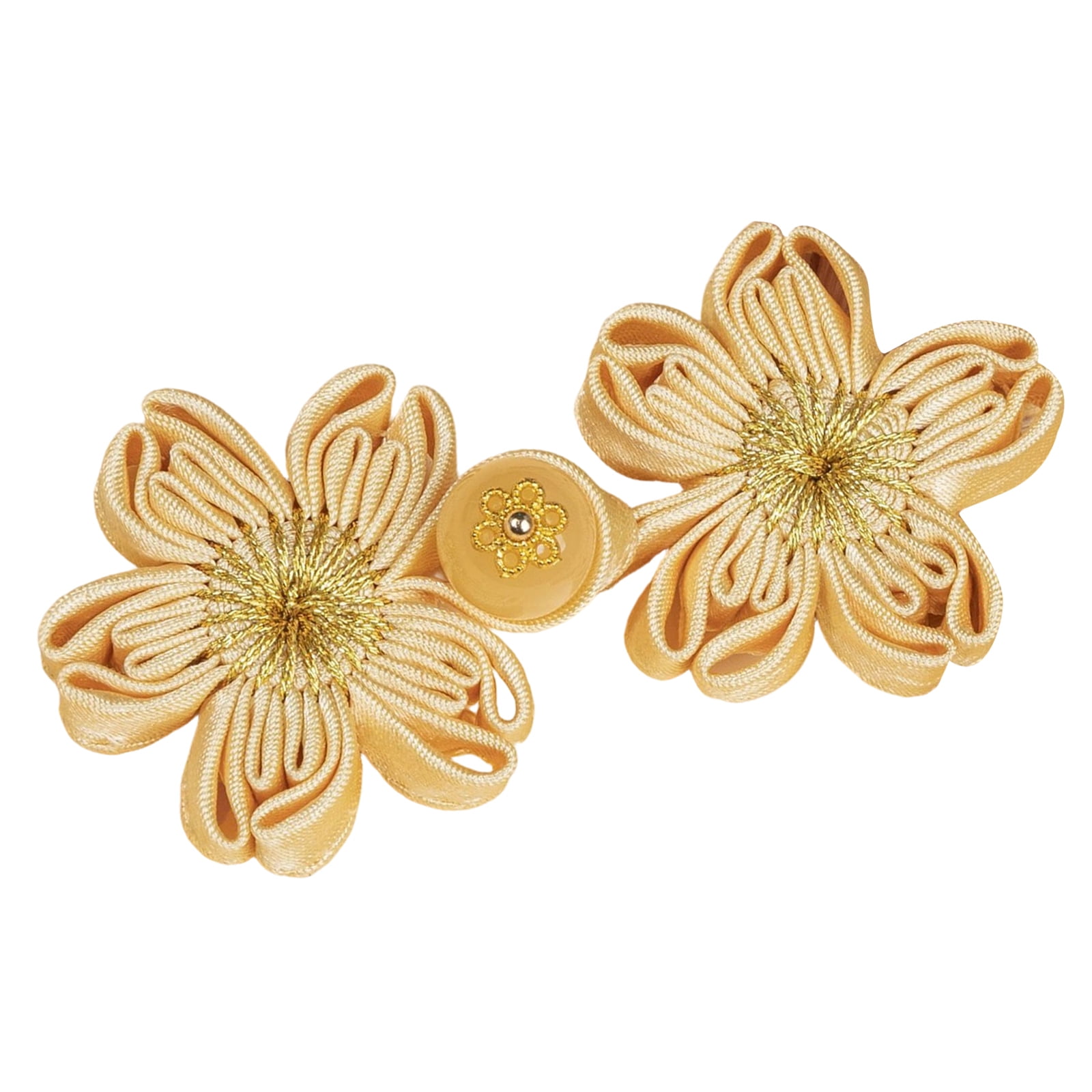 Traditional Cheongsam Dress Knot Button Floral Fabric Fasteners for ...